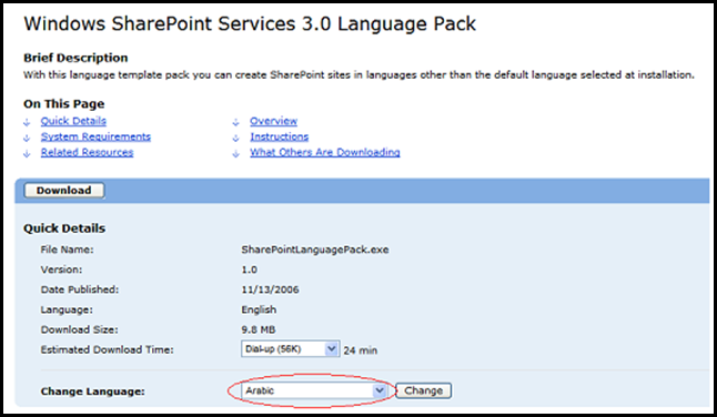 Multilingual support in SharePoint 2007 – Product language VS Language ...